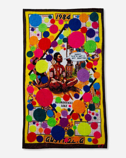 Kait James - Sorry, This Is Not A Dot Painting - Tea Towel – Kate and Abel